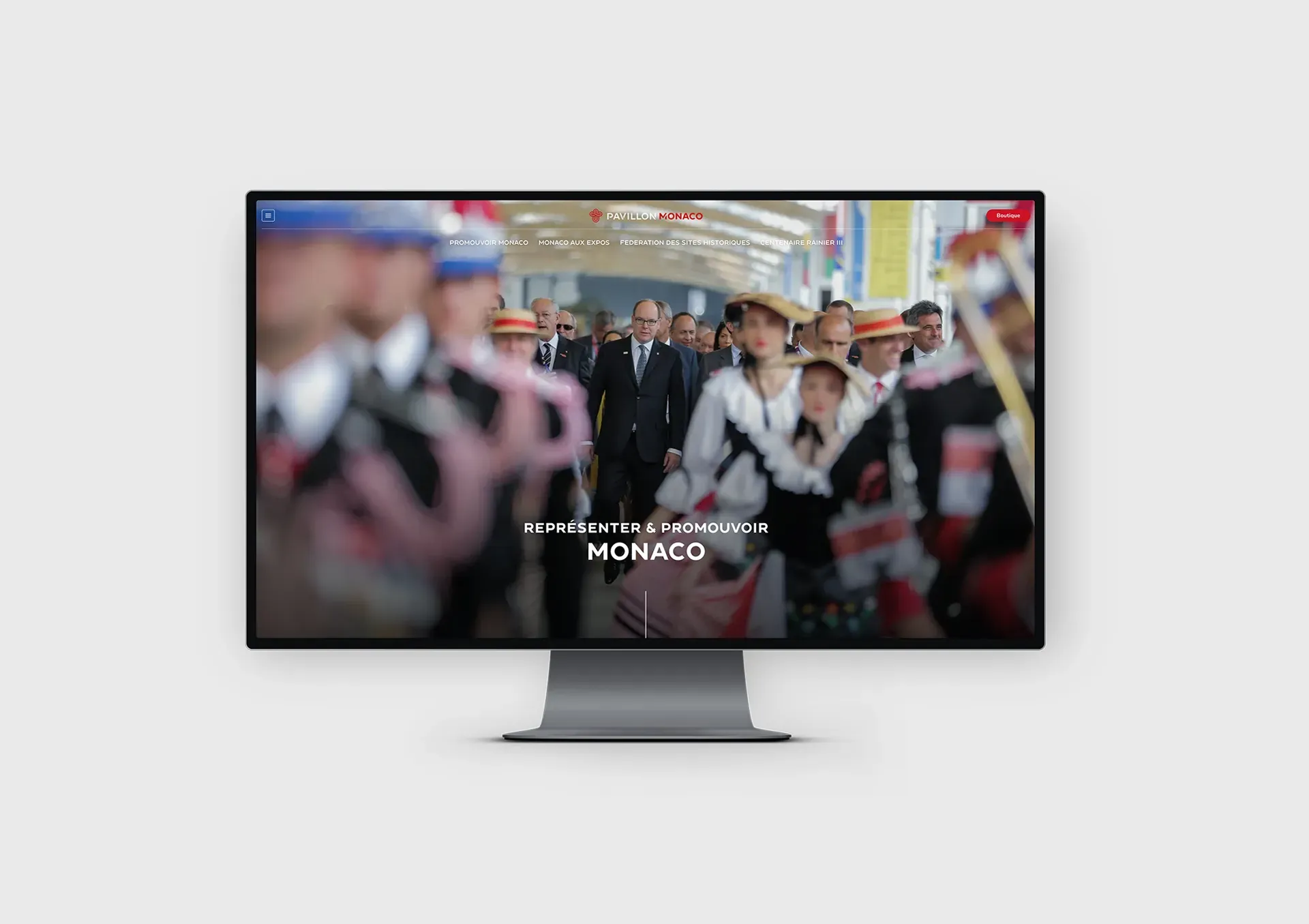 Pavillon Monaco - Digital experience - Wolrd Expo Website